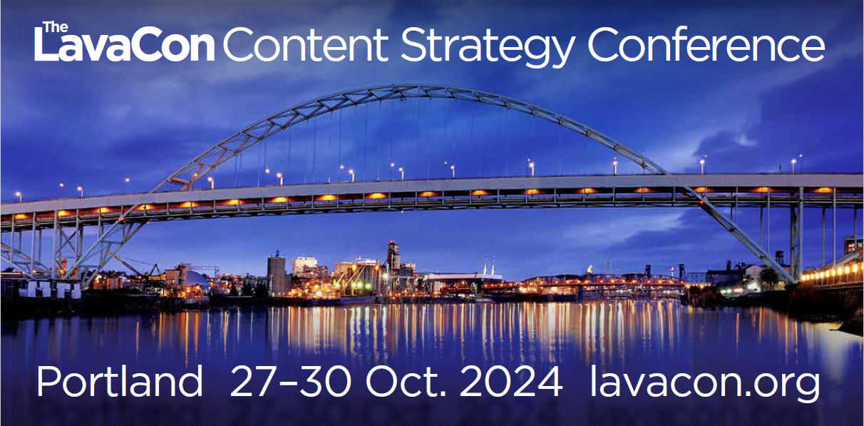 2024 Conference Program - The LavaCon Content Strategy Conference